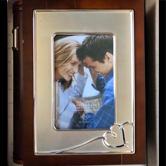 Lenox | Accents | Lenox Love Wooden Photo Book Album Frame | Poshmark